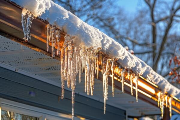 How Snow and Ice Impact Your Gutter System
